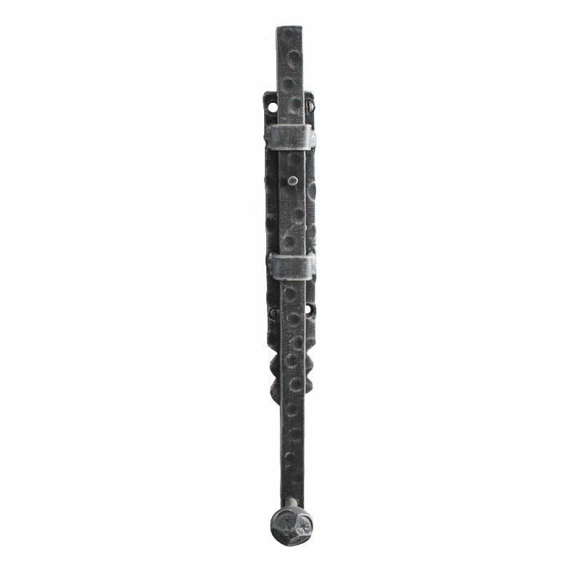 Lorenz Handcrafted Vertical Wrought Iron Bolt | Visit Window Shop