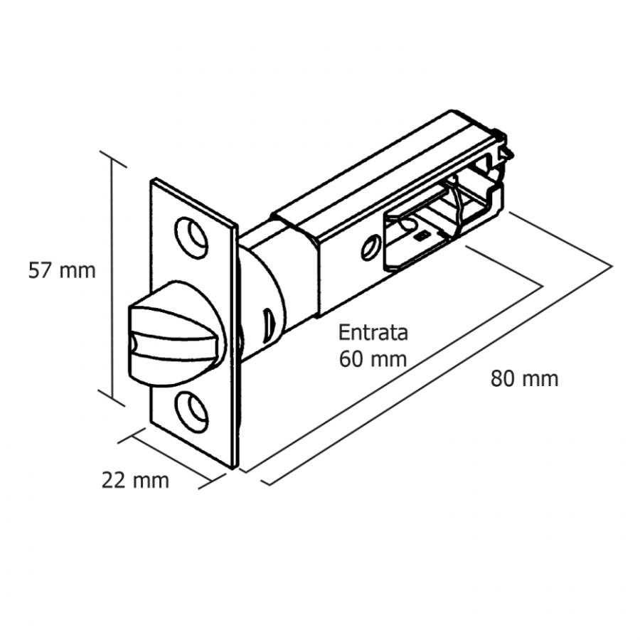 TB Meroni Tubular Latch for PremiApri