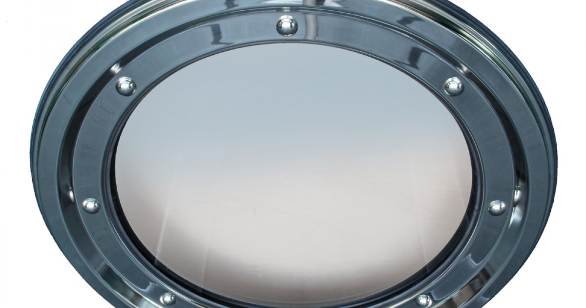 Underwater porthole in AISI 316 stainless steel