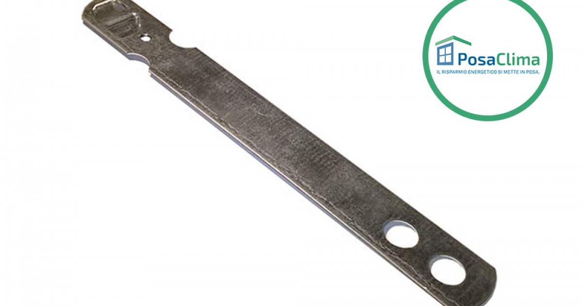 Galvanized brackets for fixing PosaClima subframe | Windowo