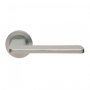 Satin Nickel Door Lever Handles Manital Blade Sold Online | Windowo