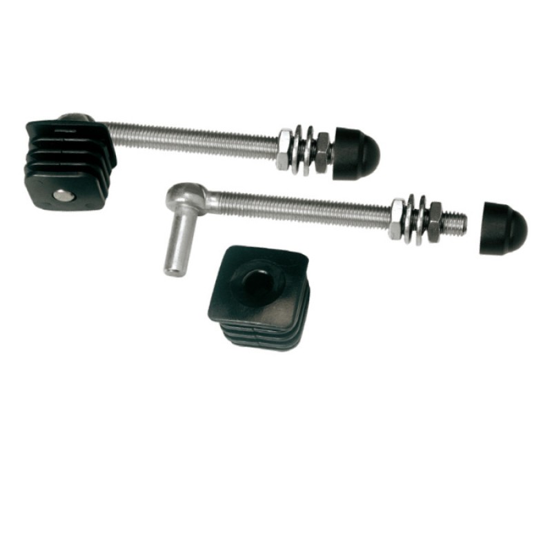 Stainless Steel Long Hinge for Gate - With Caps