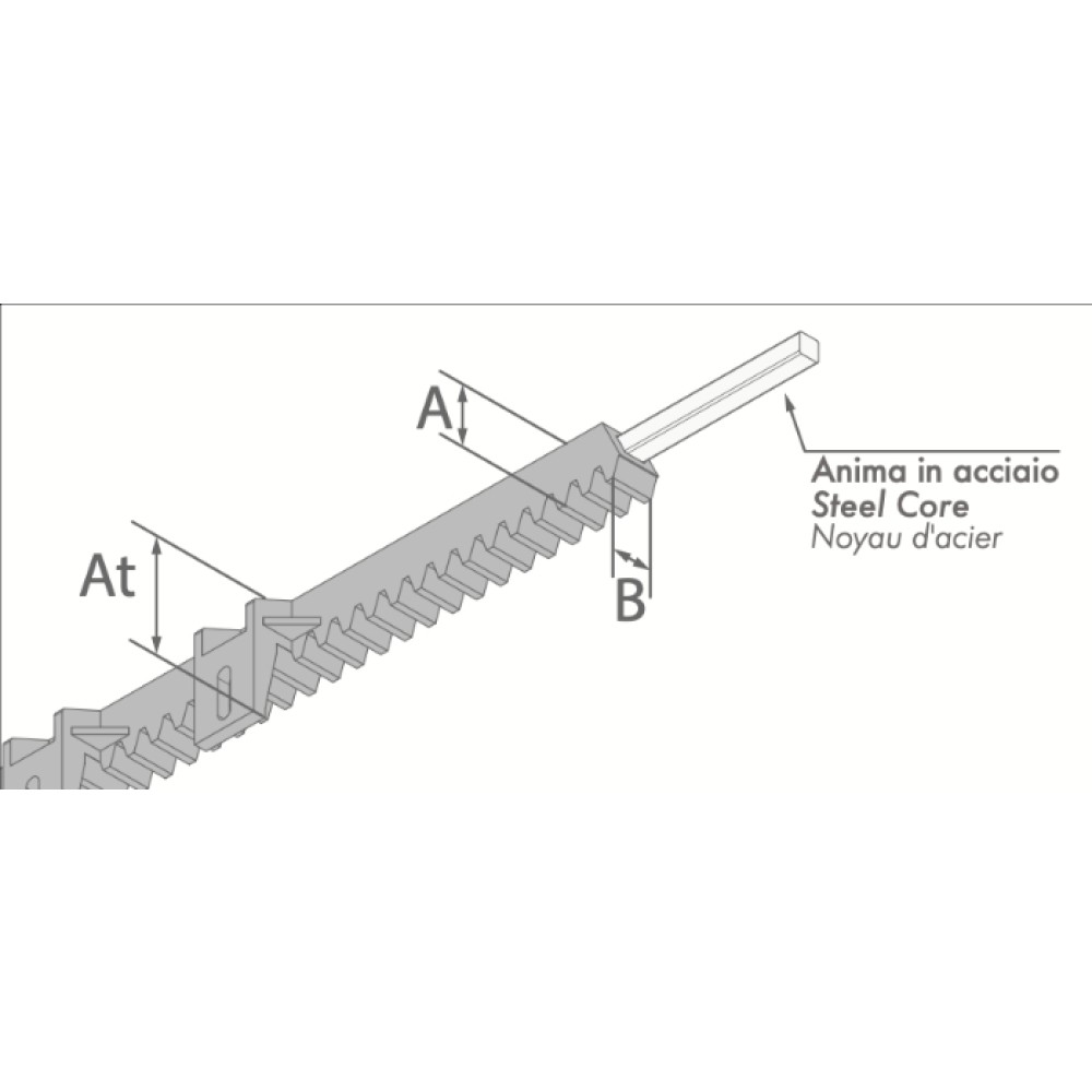 Nylon Rack for Sliding Gate - Best Price