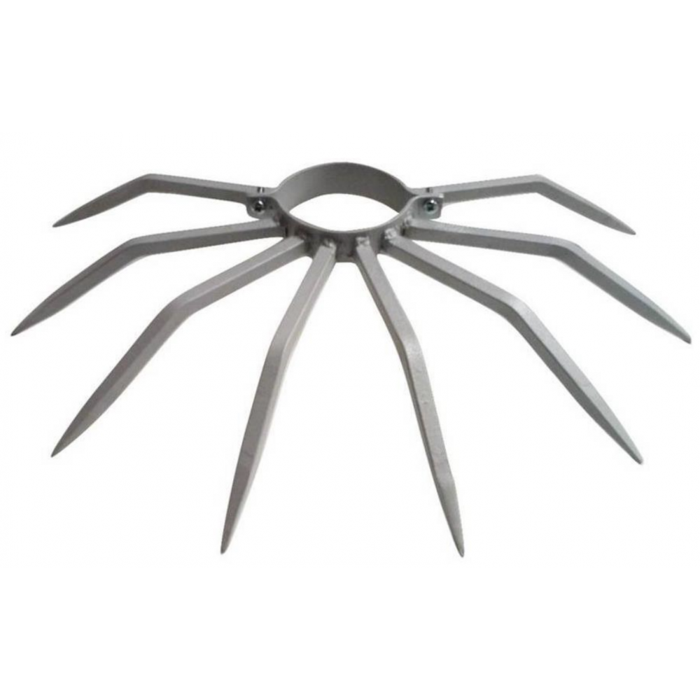 Anti-theft Bollard from Climbing with Back Collar