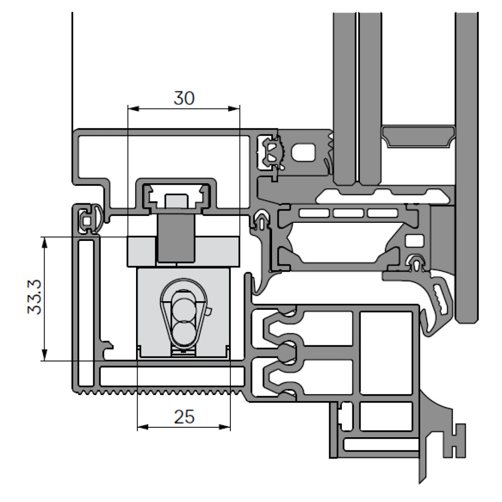 E-LOCK ULTRAFLEX UCS - Linear Actuator