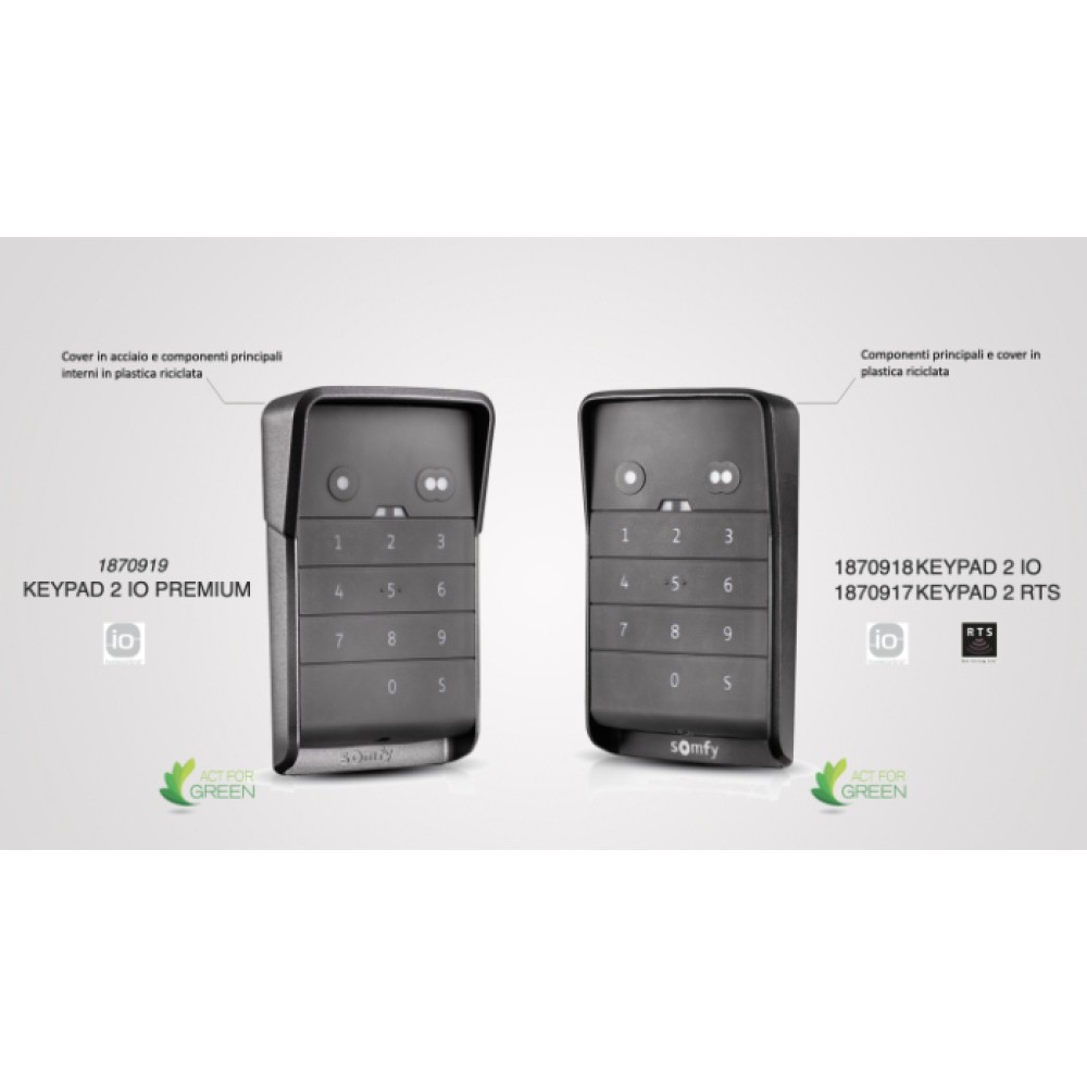 Somfy Keypad 2 - Keypad for Radio Motors - Price