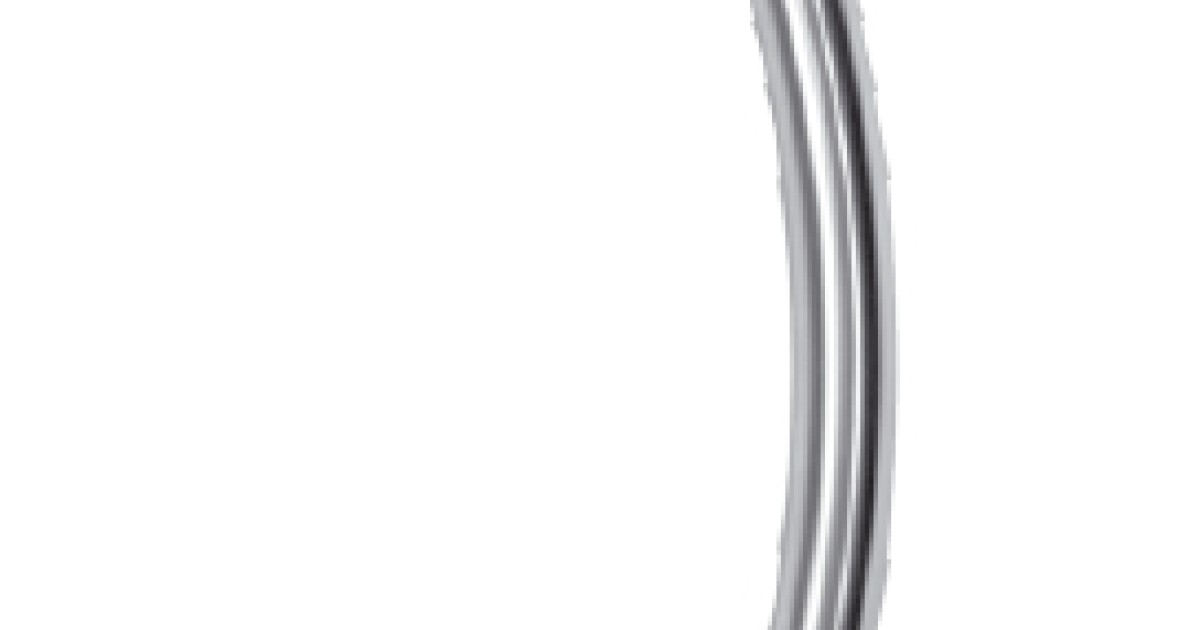 Curved Steel Pull Handle for Door - Various Sizes