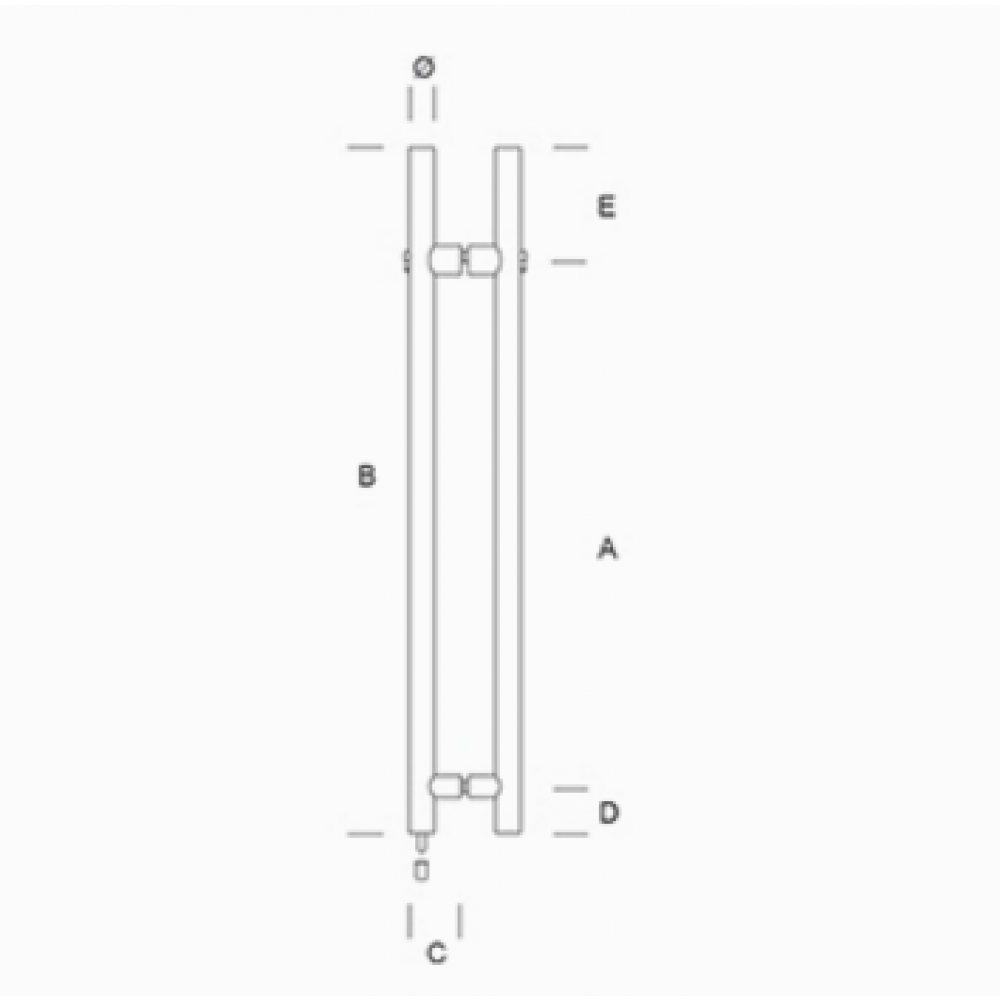 Buy Pull Handles with Lock pba KLS.Y01.0000 Stainless Steel | Windowo