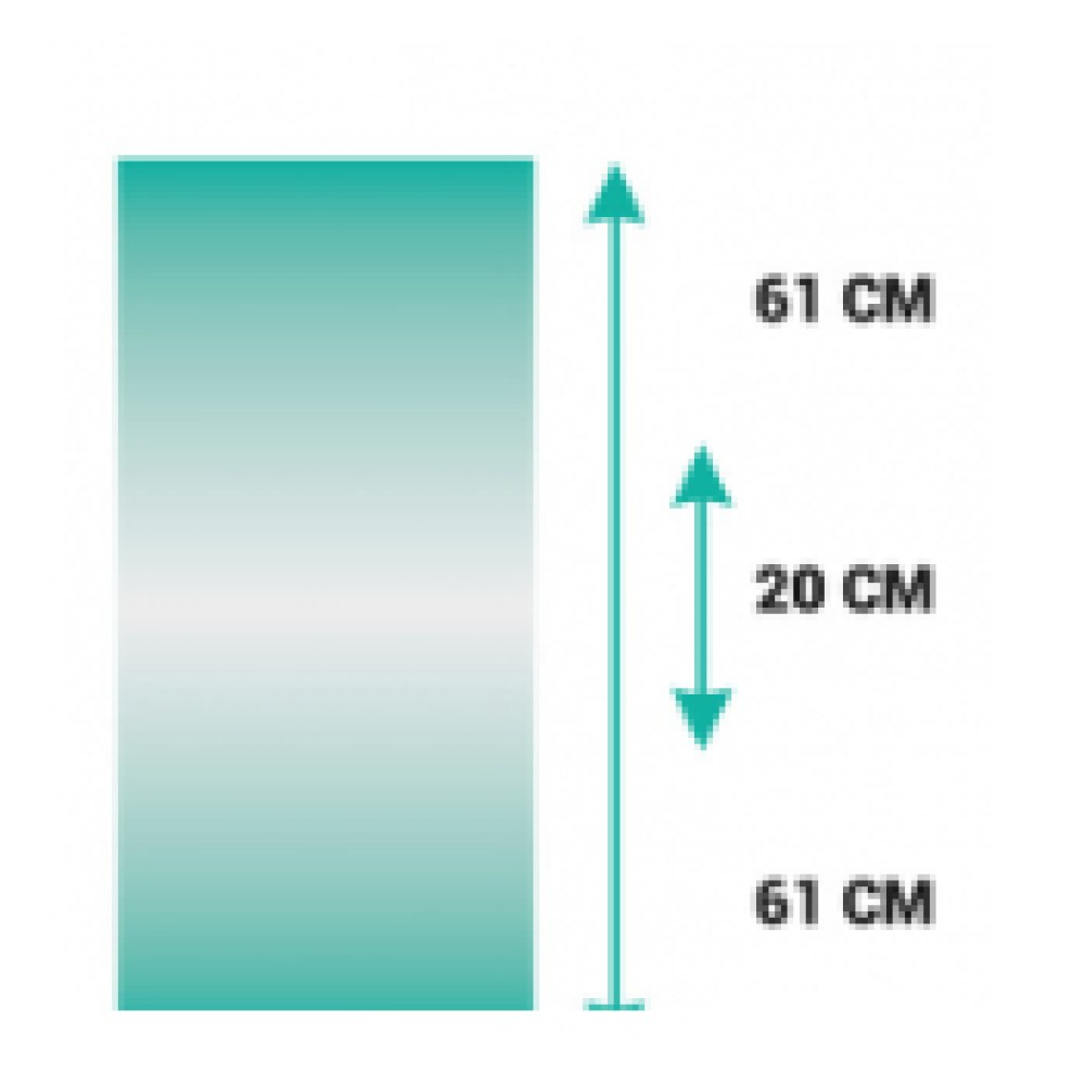 Reflectiv INT 120 Glass Film with White Stripe