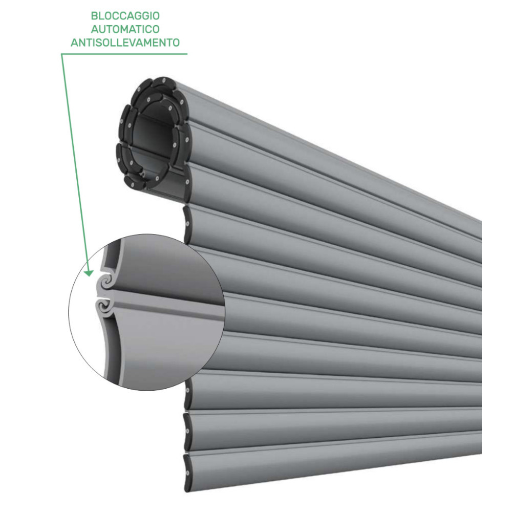 Anti-intrusion Roller Shutter ANTISOLL PINTO