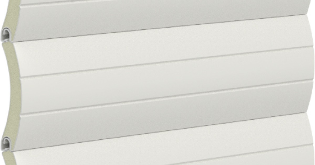 Sipar T45 Roller Shutter - Curved Profile Insulated Aluminium