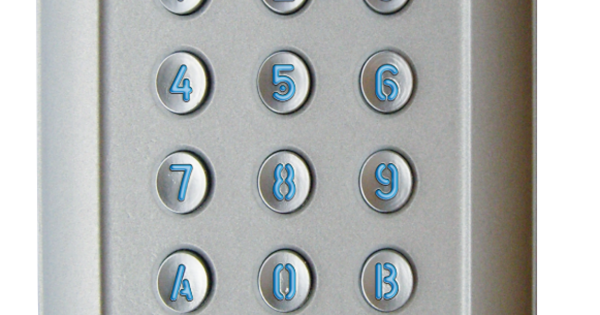 Buy DGA Keypads for Access Control CDVI | Windowo for the Professional ...