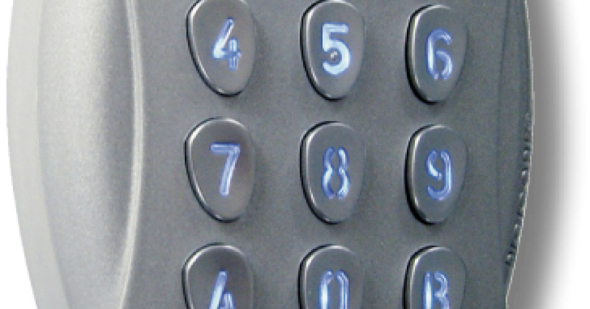 Buy GALEOR DIGICODE Radio Frequency Keypad Vandal Resistant Access ...