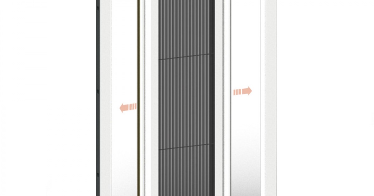 Zanzar reversible pleated insect screen | Windowo