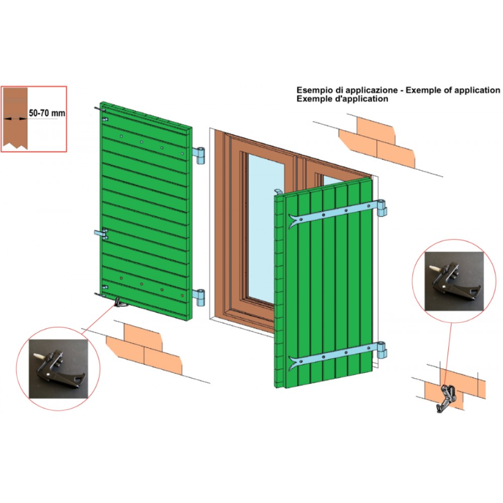 Zelus automatic shutter stop without leaning - Price